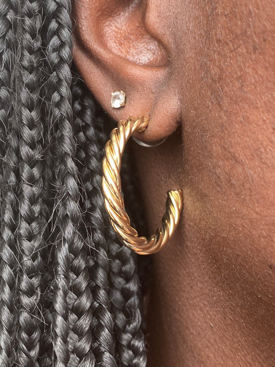 24K Magic Hoops – AncientBrand
