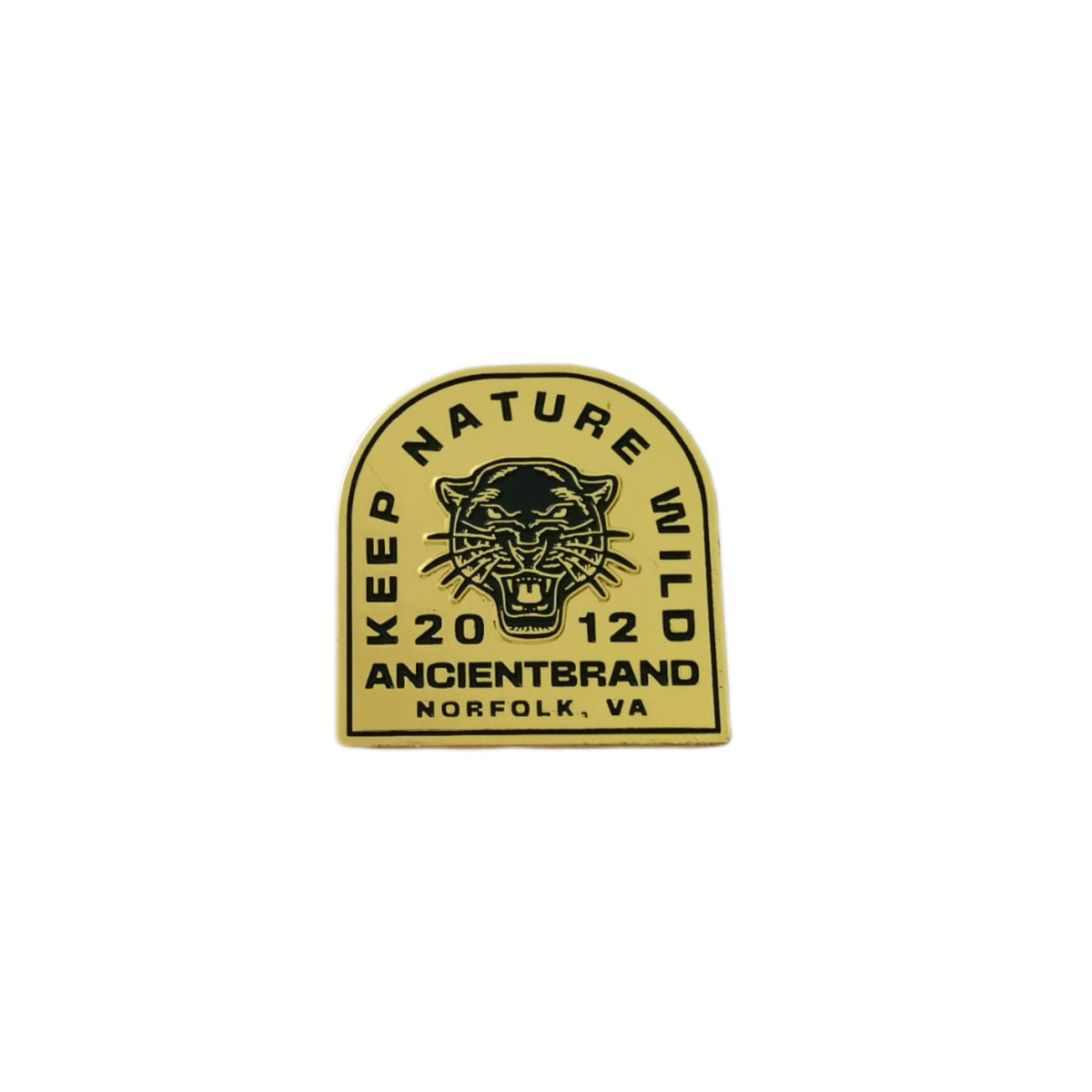 AncientBrand Keep Nature Wild Hat Pin