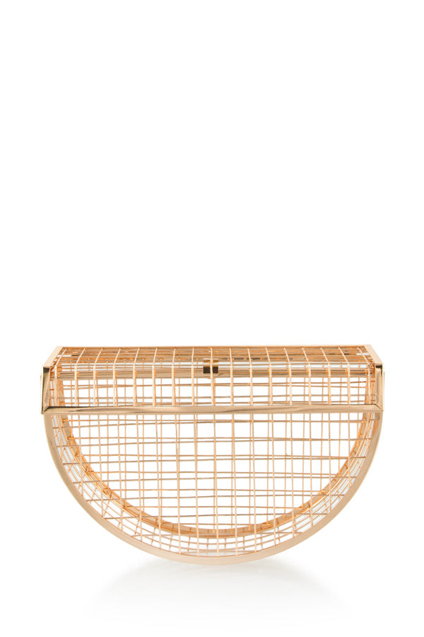 Toya Cage Moon Clutch – AncientBrand